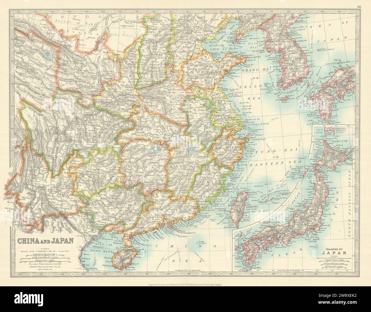 Opium china map hi-res stock photography and images - Alamy