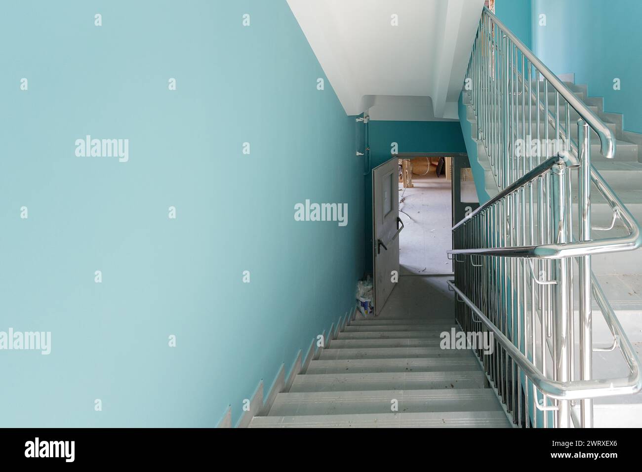 Renovation of the school premises. Process for under construction ...
