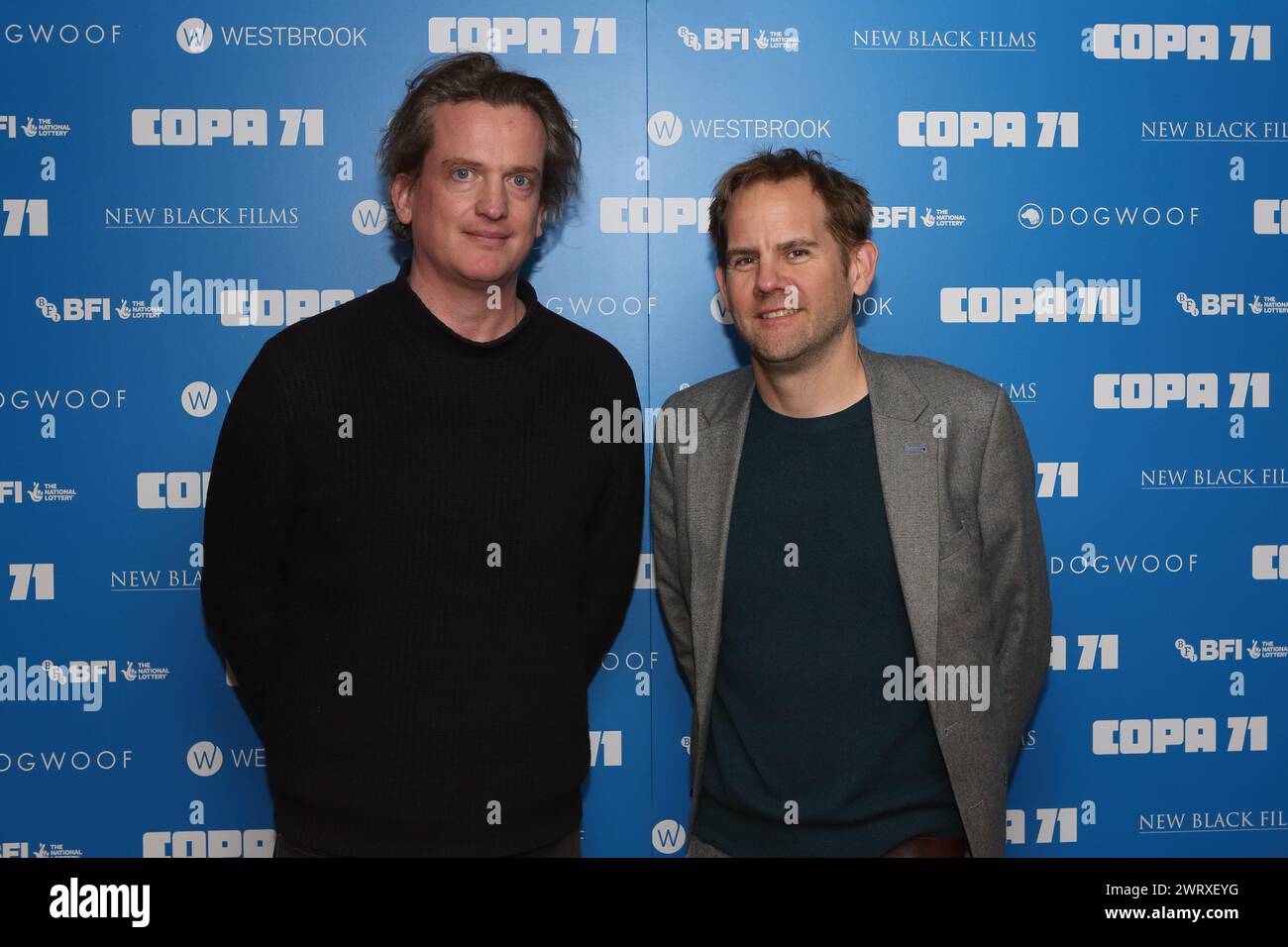 James Erskine director (right) Copa 71 film women's football 1971 ...