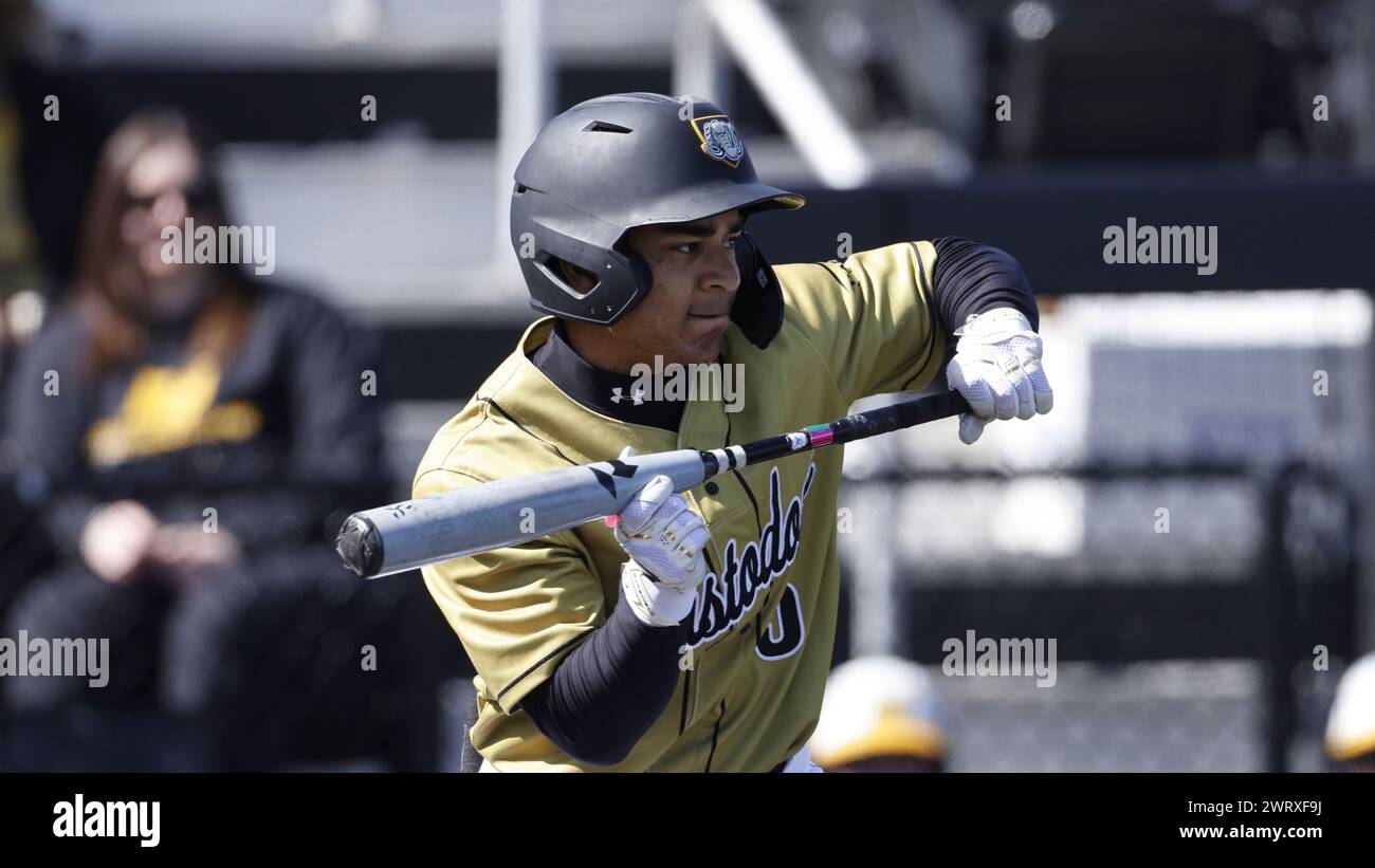 Purdue Fort Wayne's Jacob Walker (5) during an NCAA college baseball ...