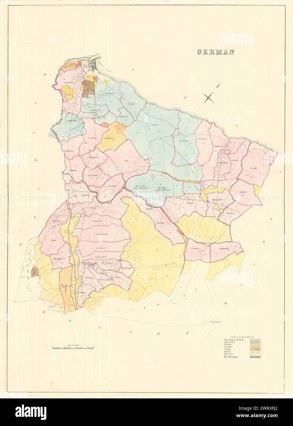 German Parish & Peel, Glenfaba Sheading, Isle of Man by James Woods ...