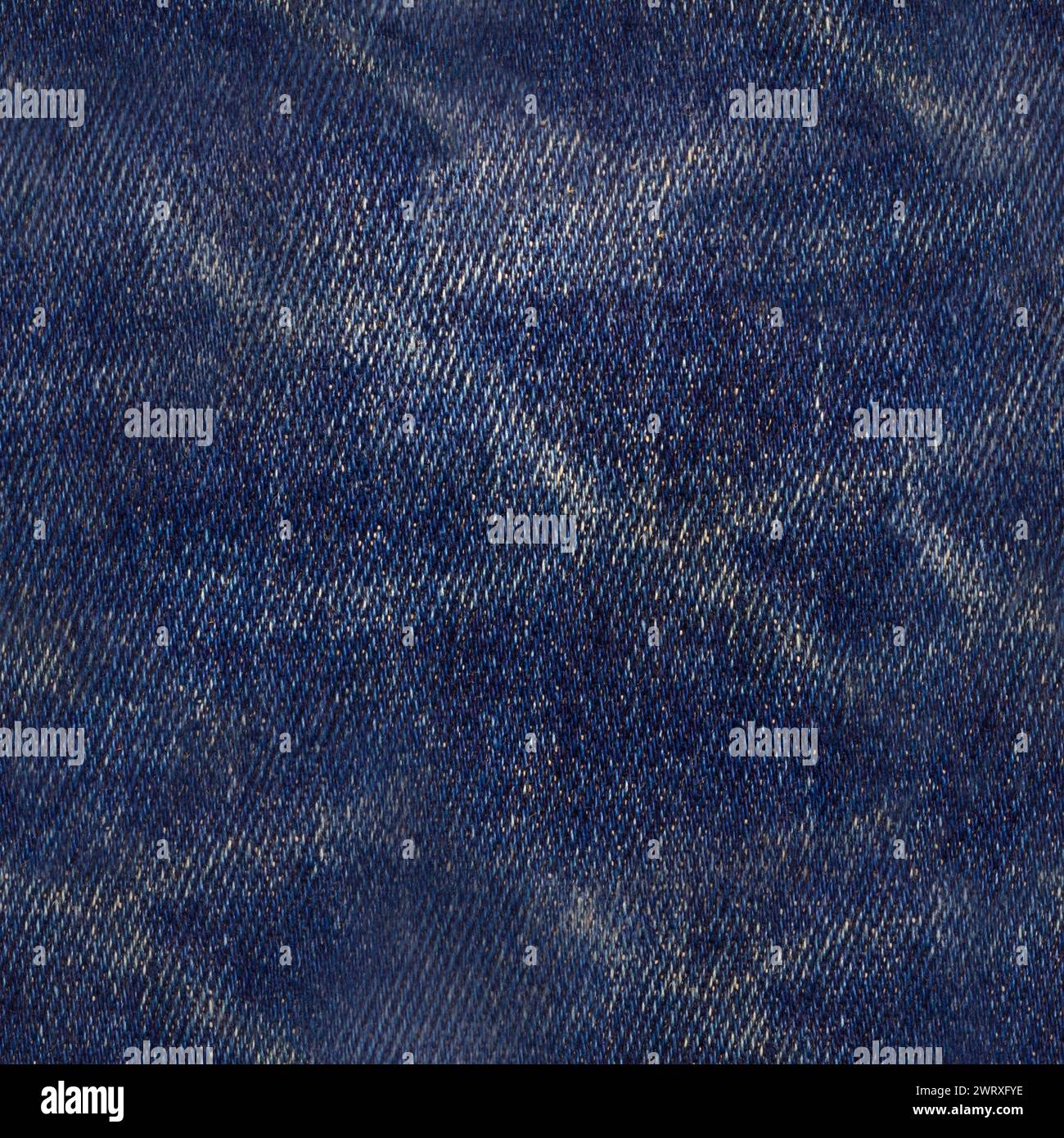 Seamless texture photo of worn blue denim or jeans material Stock Photo ...
