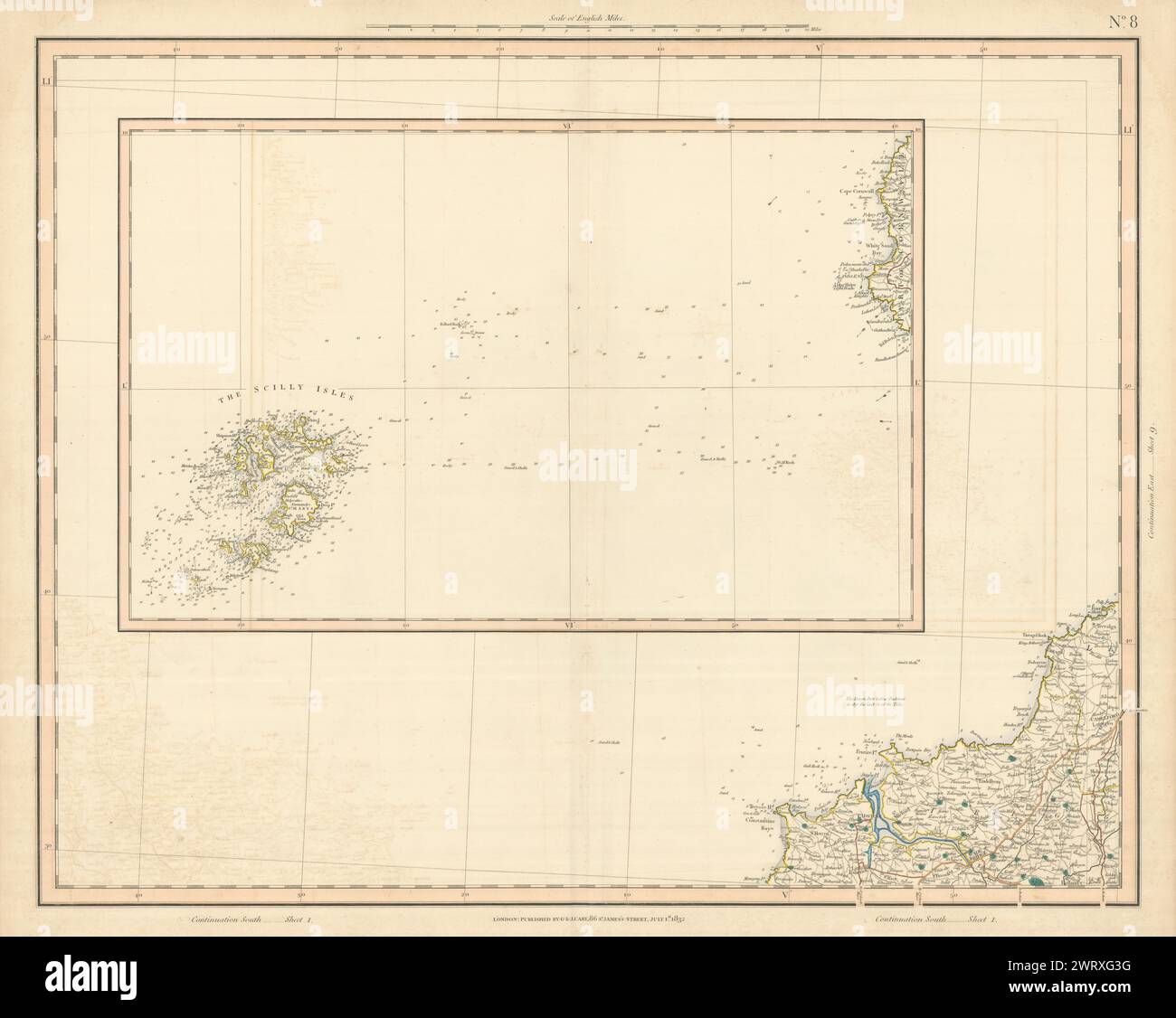 Map of padstow hi-res stock photography and images - Alamy