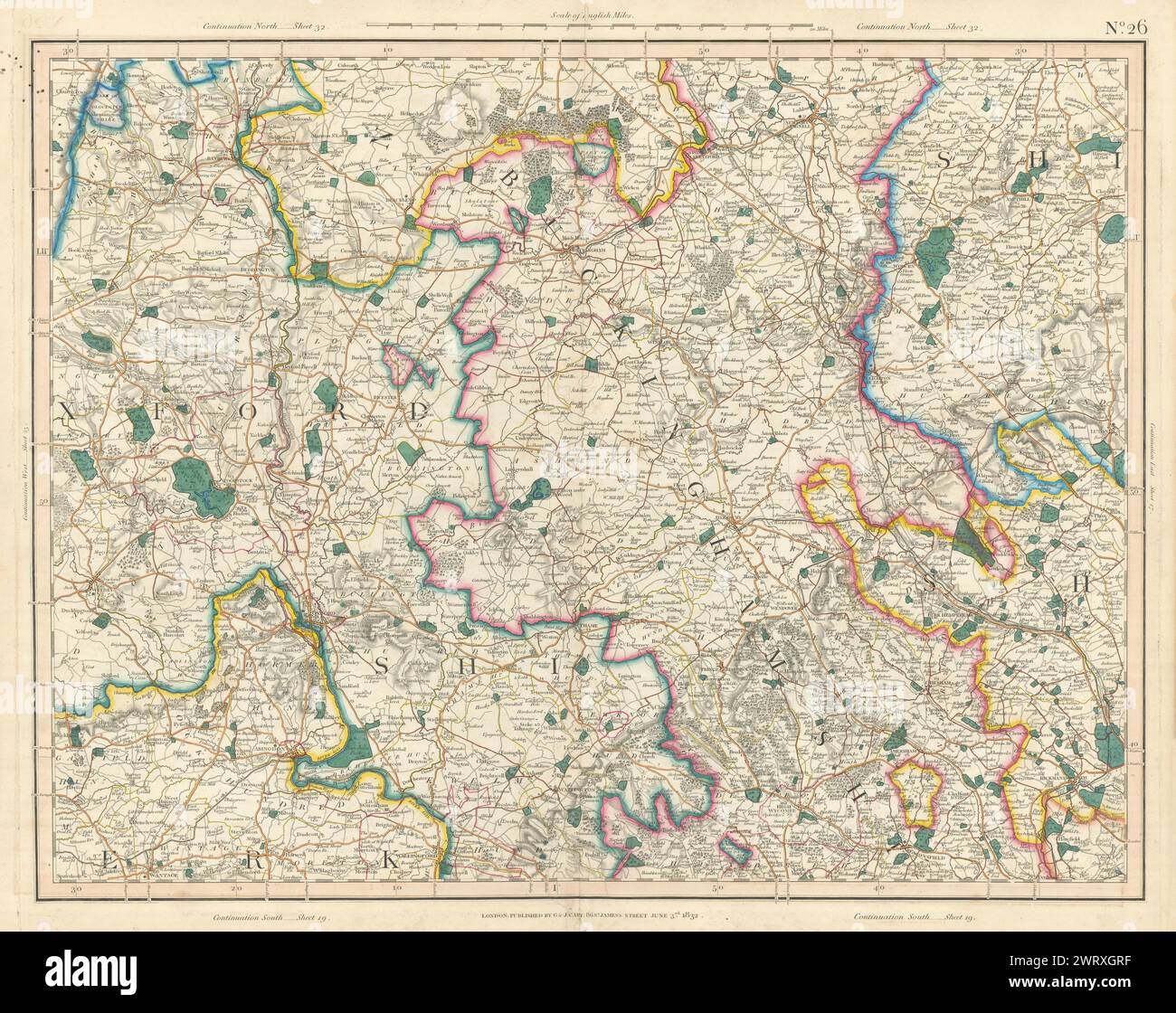 CHILTERN HILLS & UPPER THAMES VALLEY. Buckinghamshire, Oxfordshire CARY ...