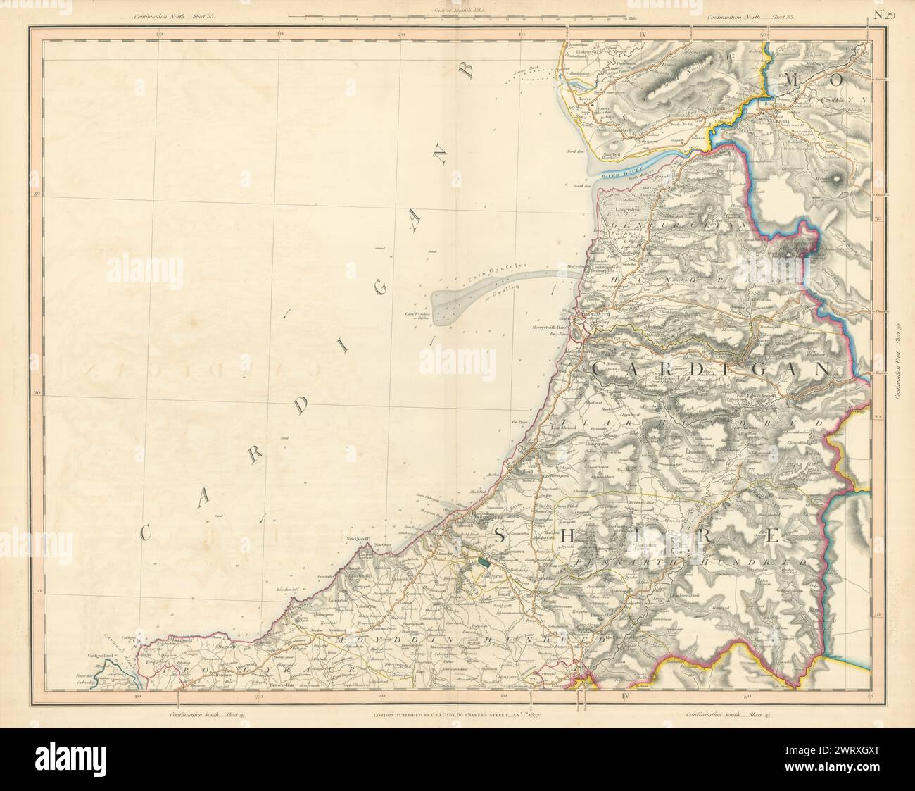 Map of south river hi-res stock photography and images - Alamy