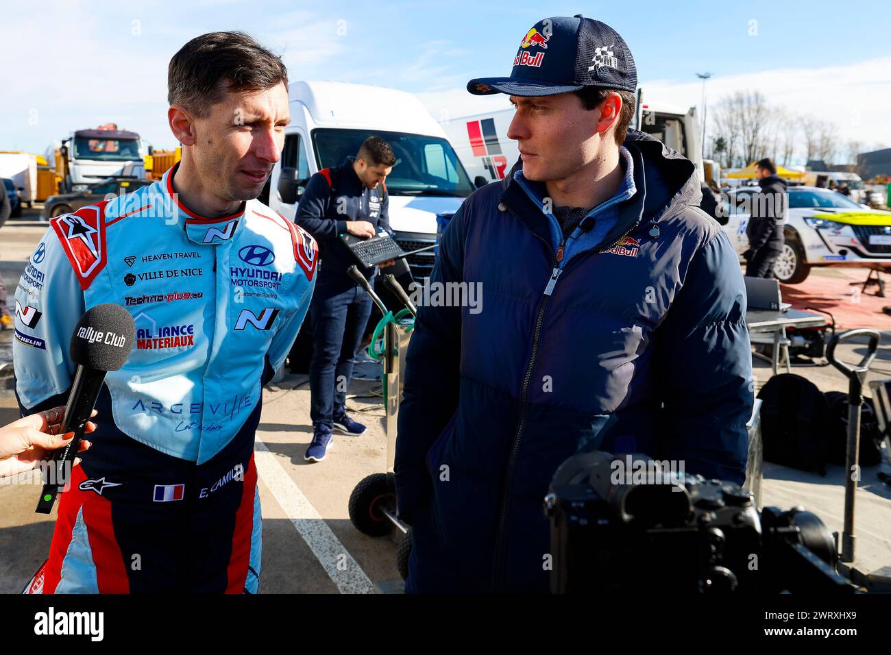 FOURMAUX Adrien, portrait, CAMILLI Eric, DE LA HAYE Thibault, Hyundai ...