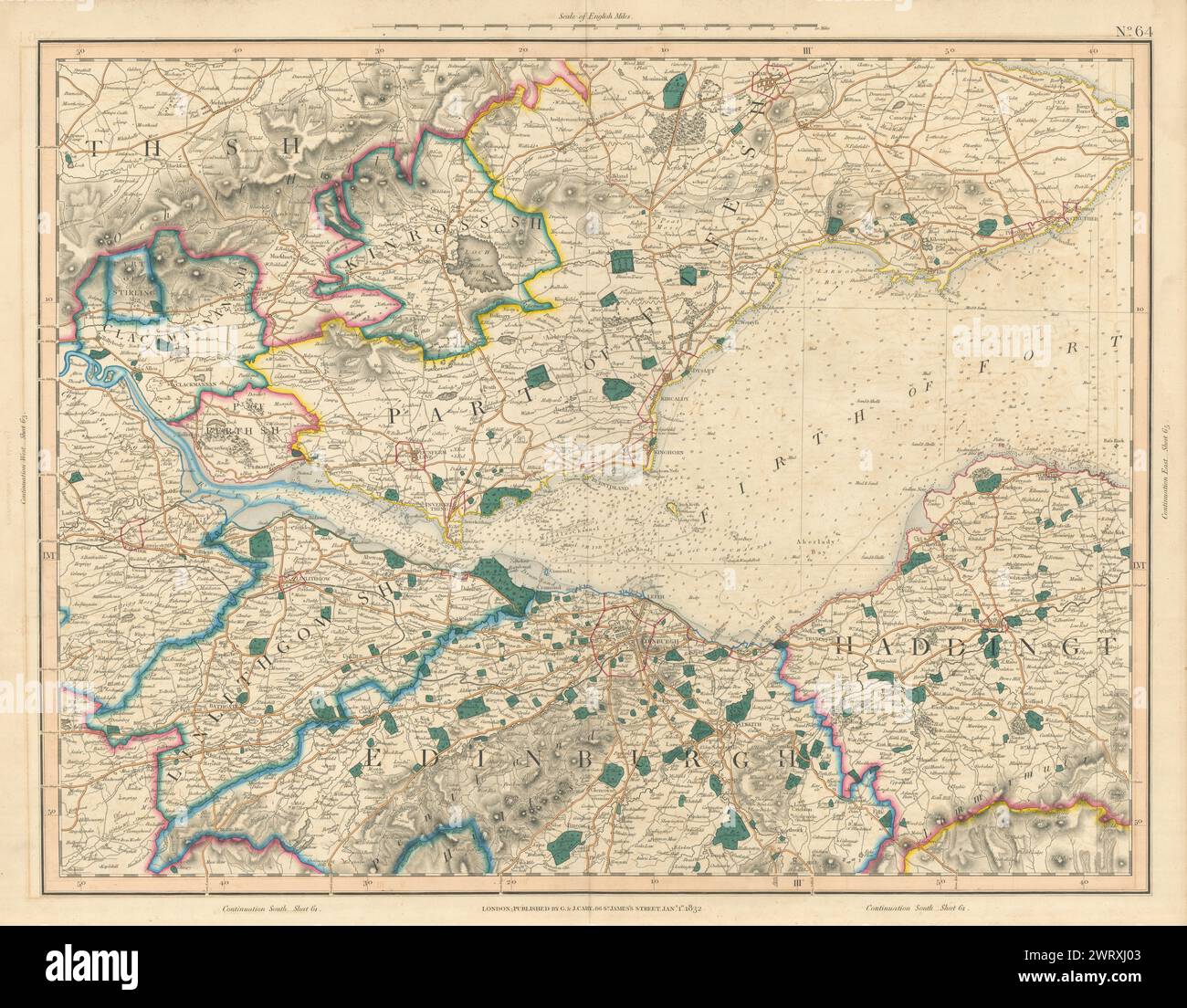 Firth of forth map hi-res stock photography and images - Alamy