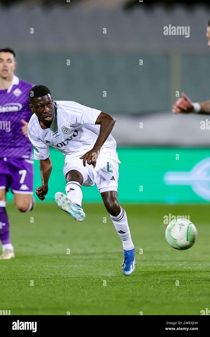 Ali Mohamed (Maccabi Haifa) during the UEFA Conference League match ...