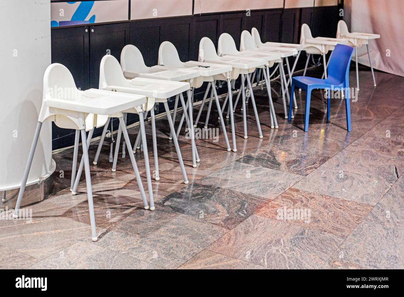 High chairs hi-res stock photography and images - Alamy