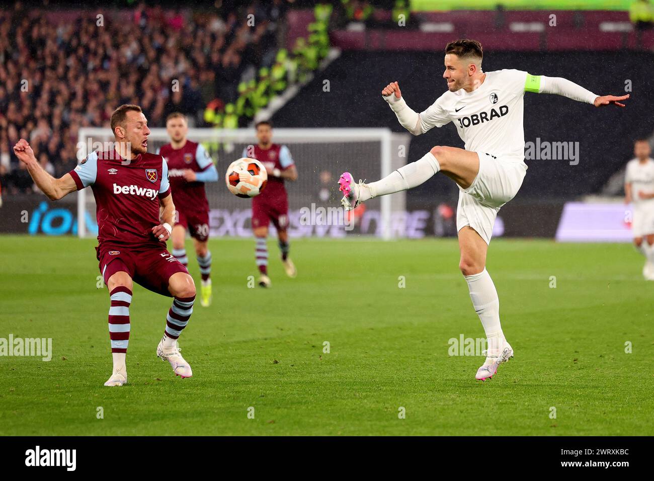 London Stadium, London, UK. 14th Mar, 2024. Europa League Football ...