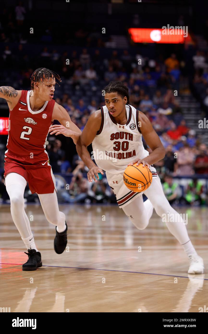 NASHVILLE, TN - MARCH 14: South Carolina Gamecocks forward Collin ...