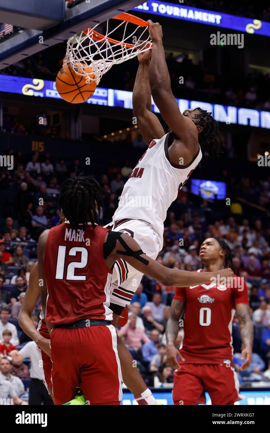 NASHVILLE, TN - MARCH 14: South Carolina Gamecocks forward Collin ...