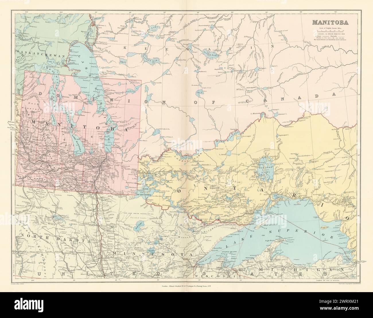 Map of lake ontario hi-res stock photography and images - Alamy
