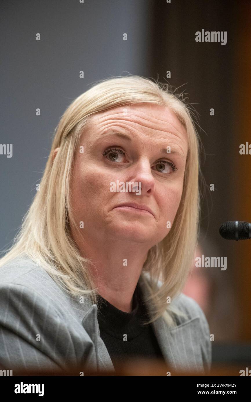 Washington, United States Of America. 14th Mar, 2024. Jamie Barnes ...