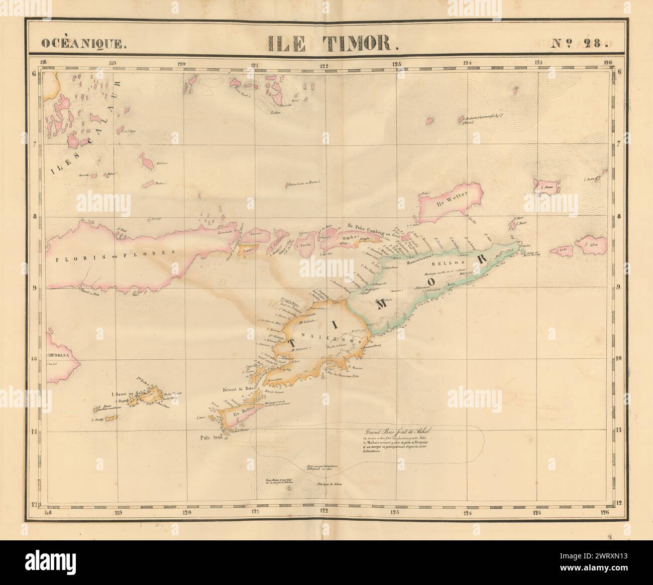 Lesser sunda islands map hi-res stock photography and images - Alamy