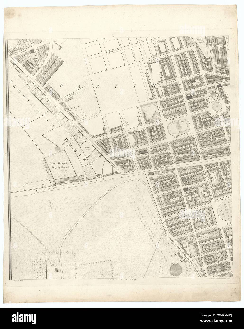 Horwood London A2 Marylebone Mayfair Hyde Park Bayswater Edgware Road ...