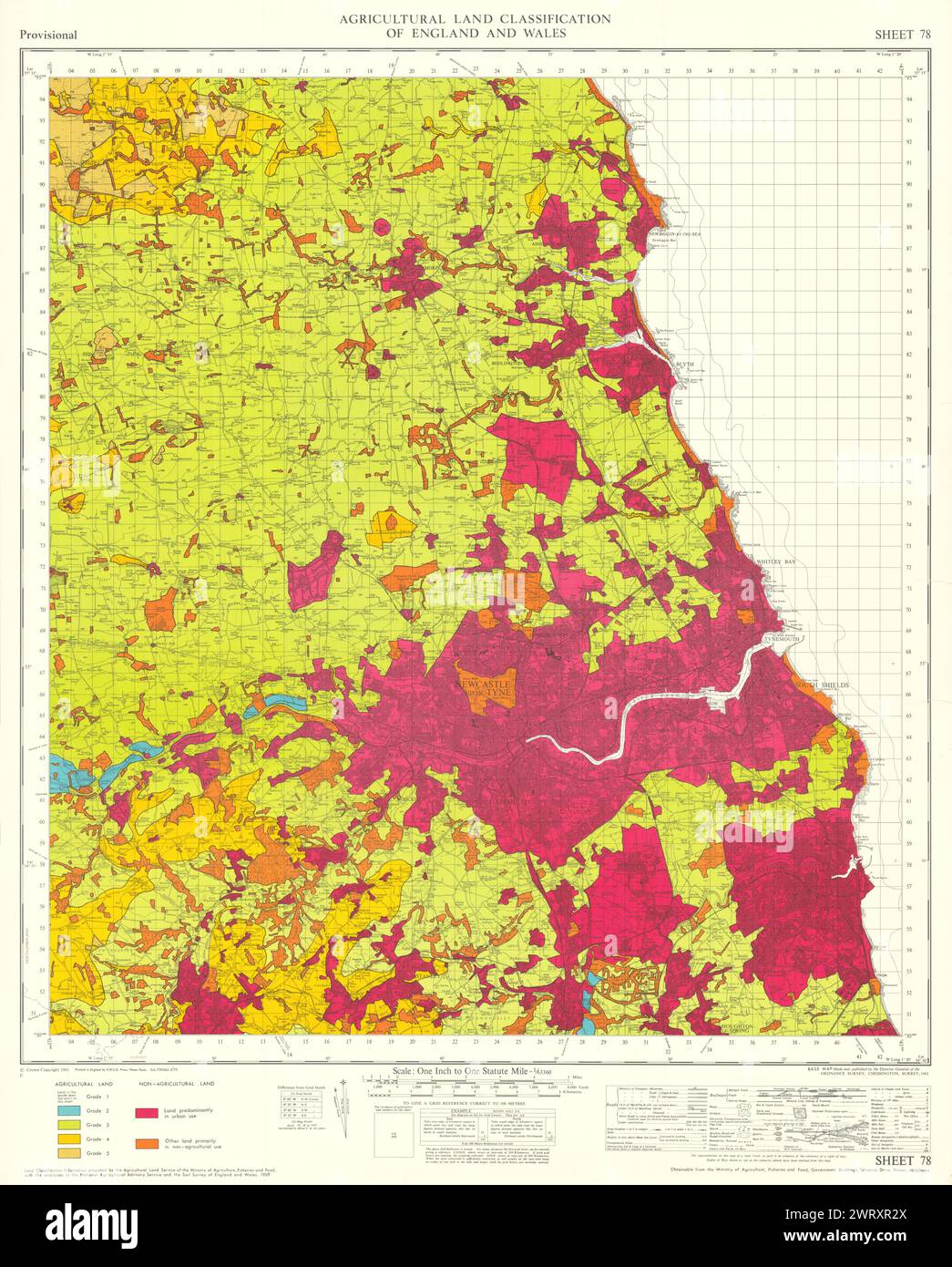 Agricultural Land Classification 78 Tyne & Wear Lowlands Northumberland ...