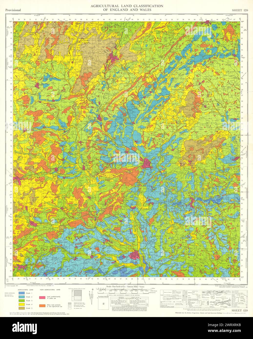 Agricultural land classification hi-res stock photography and images ...