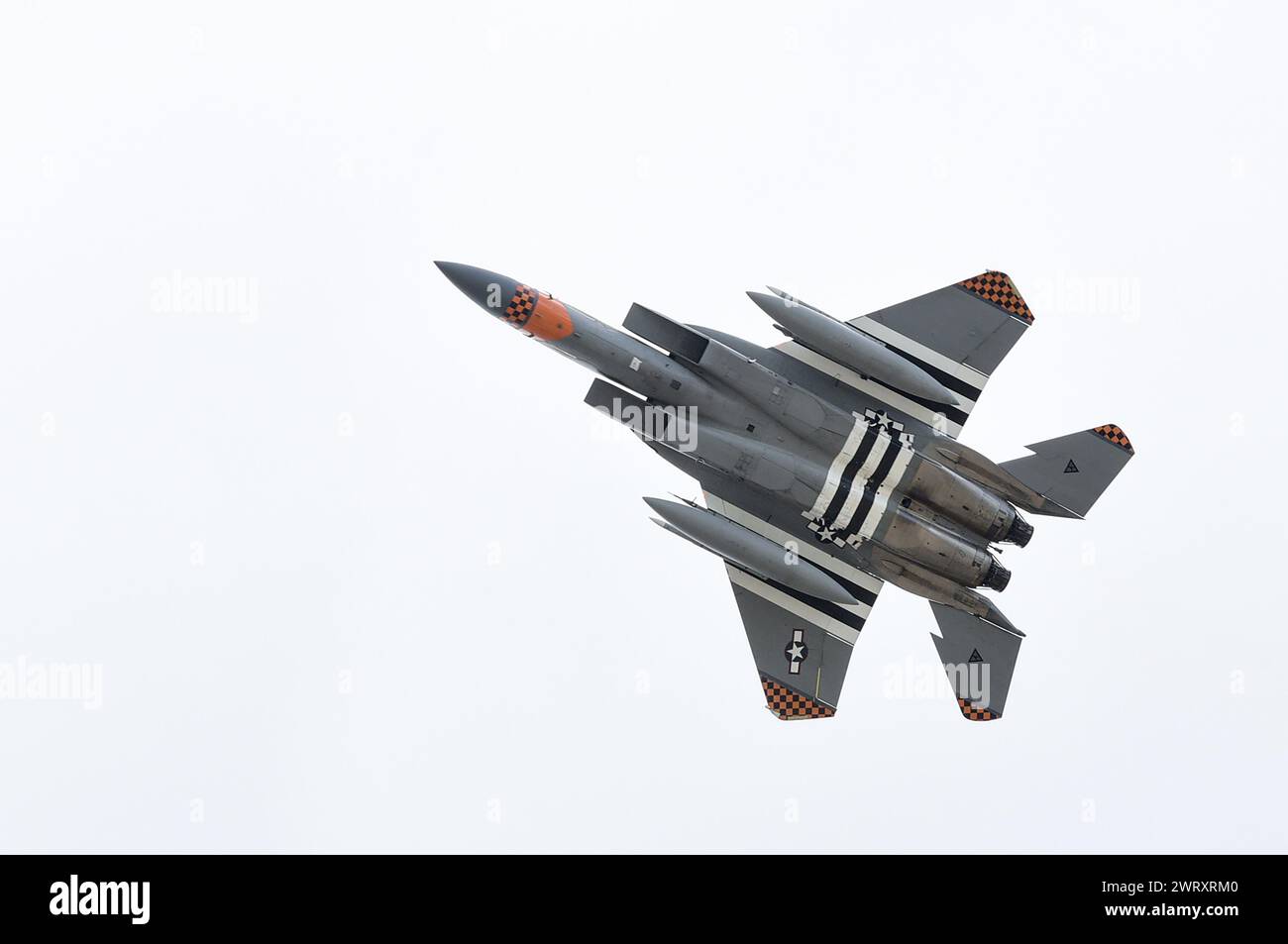 The 173rd Fighter Wing’s heritage F-15 Eagle takes off March 7, 2024 ...