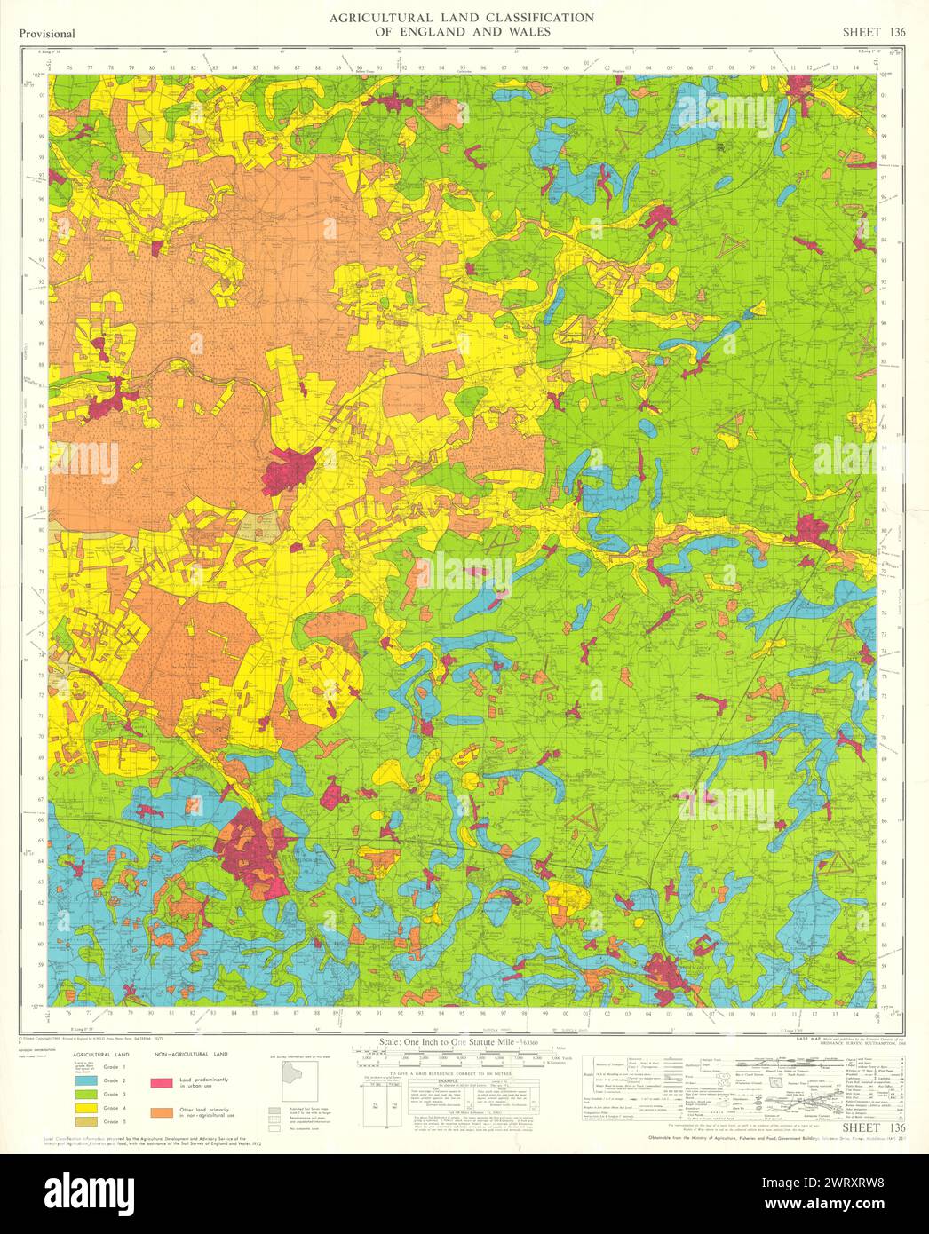1972 map hi-res stock photography and images - Alamy