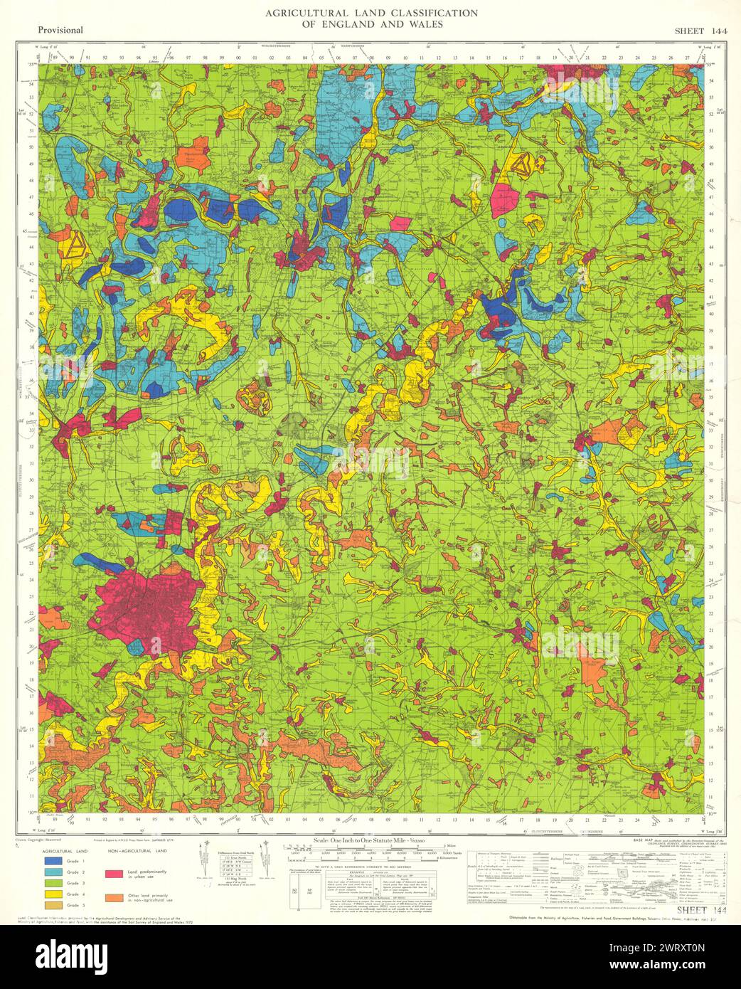 Agricultural Land Classification 144 Cotswolds. Severn & Avon Vales ...