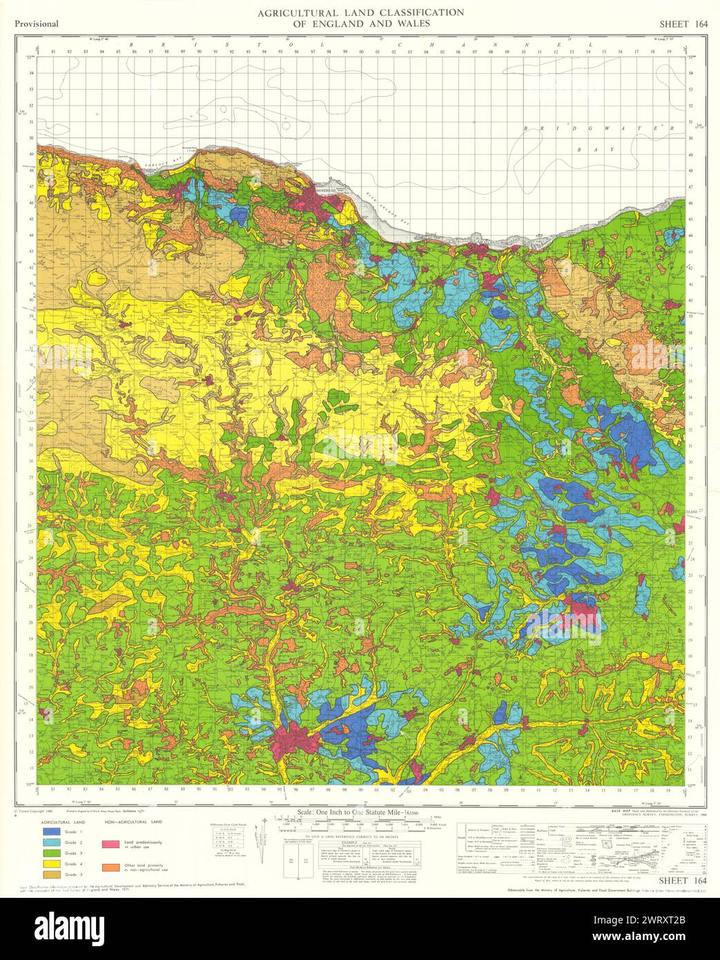 Agricultural Land Classification 164 Exmoor. Quantocks. Devon Redlands ...