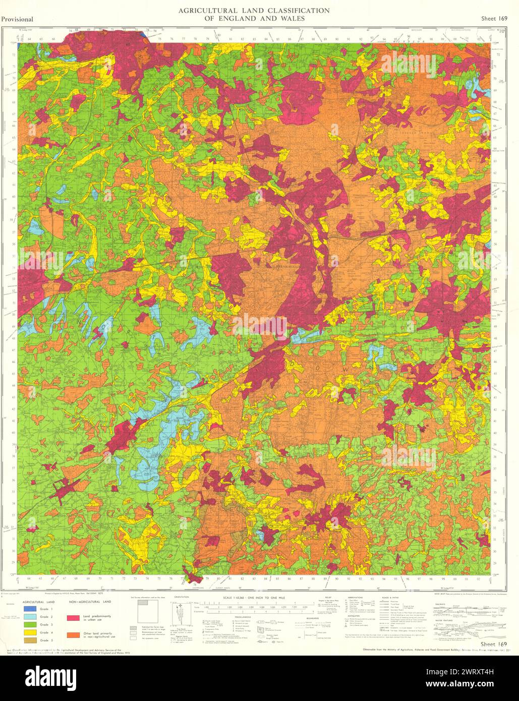 Agricultural land classification hi-res stock photography and images ...