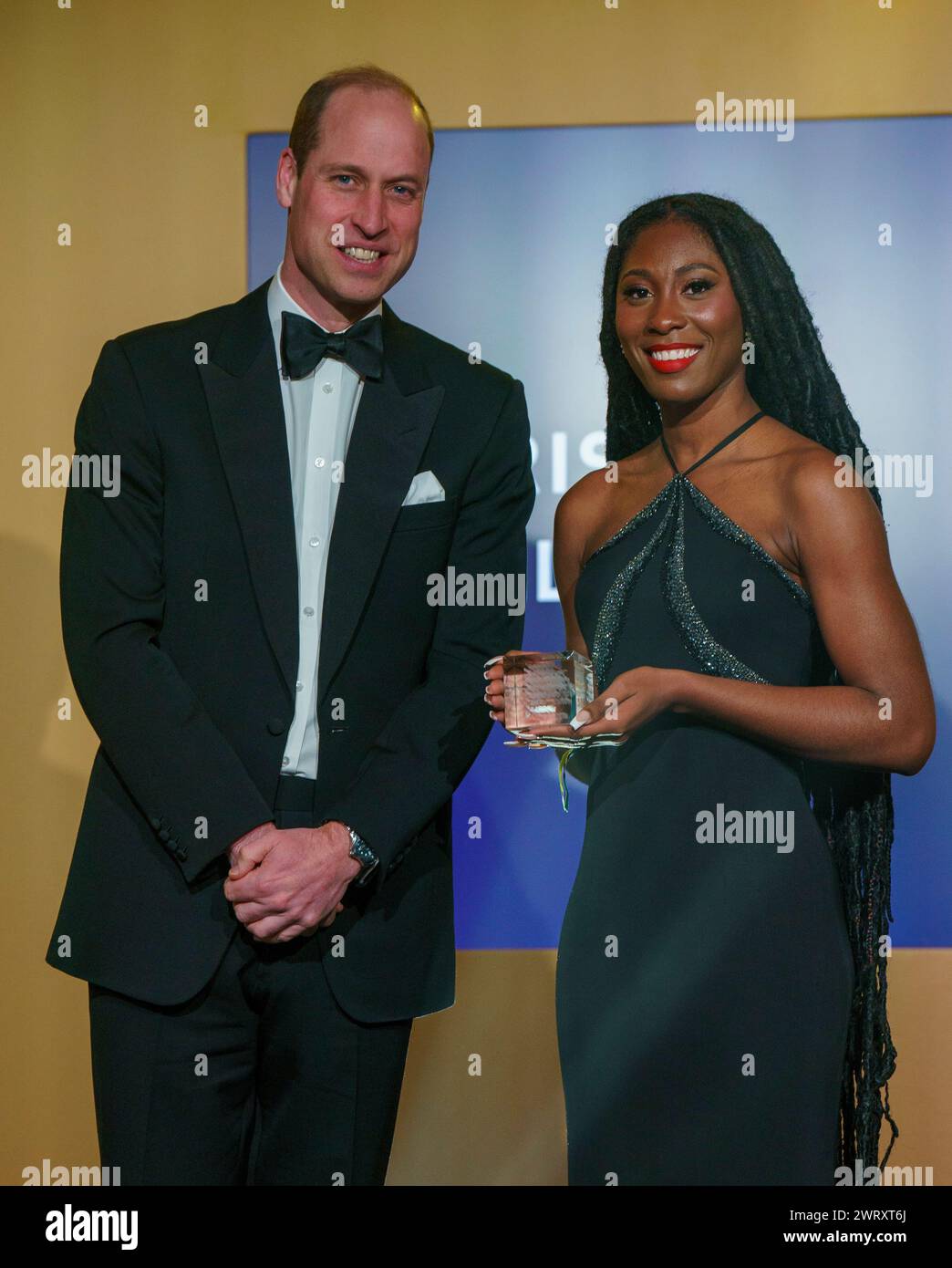 The Prince of Wales with Christina Williams from Jamaica as he attends ...