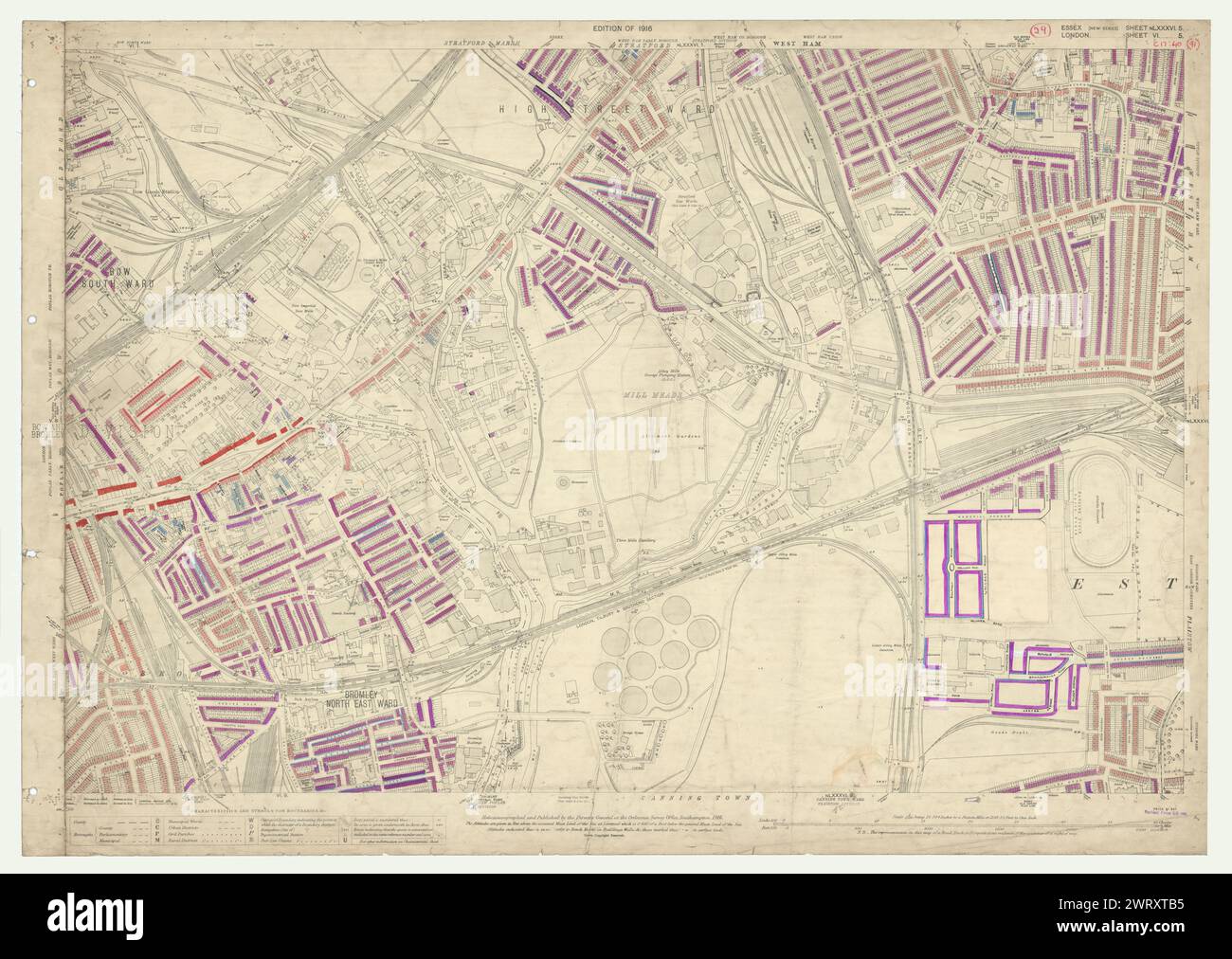 Map of stratford hi-res stock photography and images - Alamy
