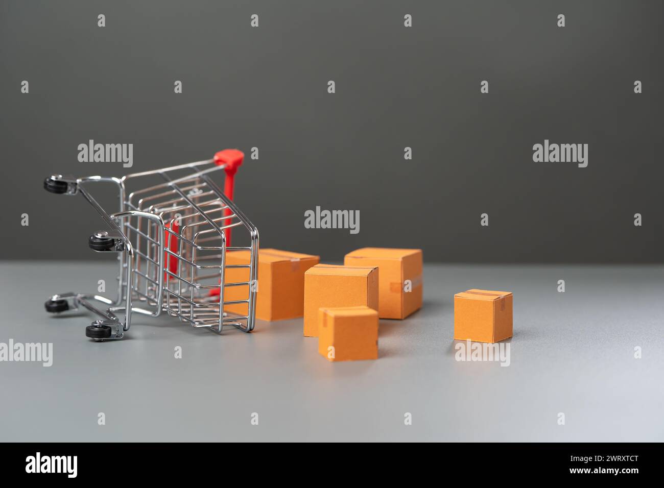 Falling boxes hi-res stock photography and images - Alamy