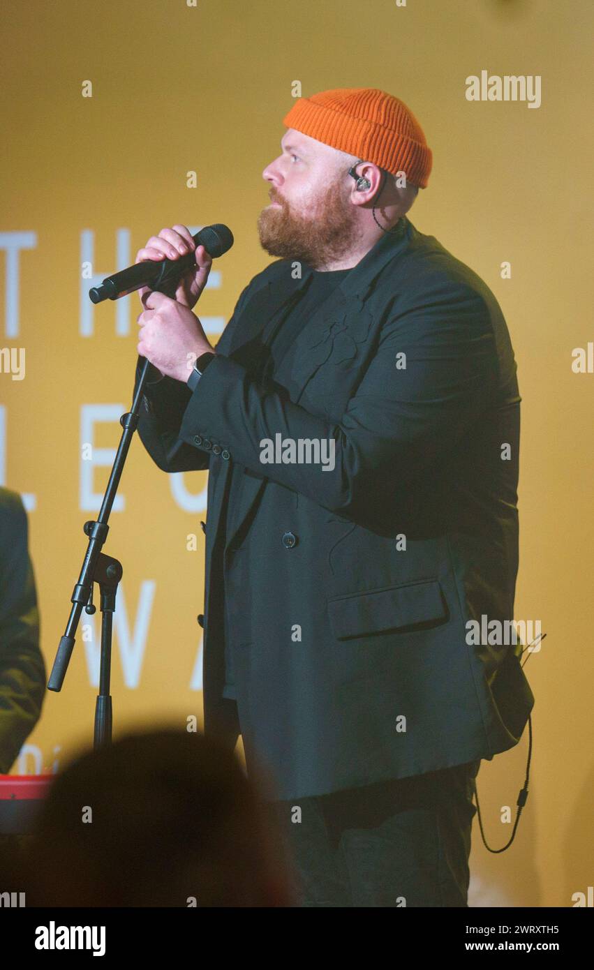 Singer Tom Walker during the Diana Legacy Awards, at the Science Museum ...