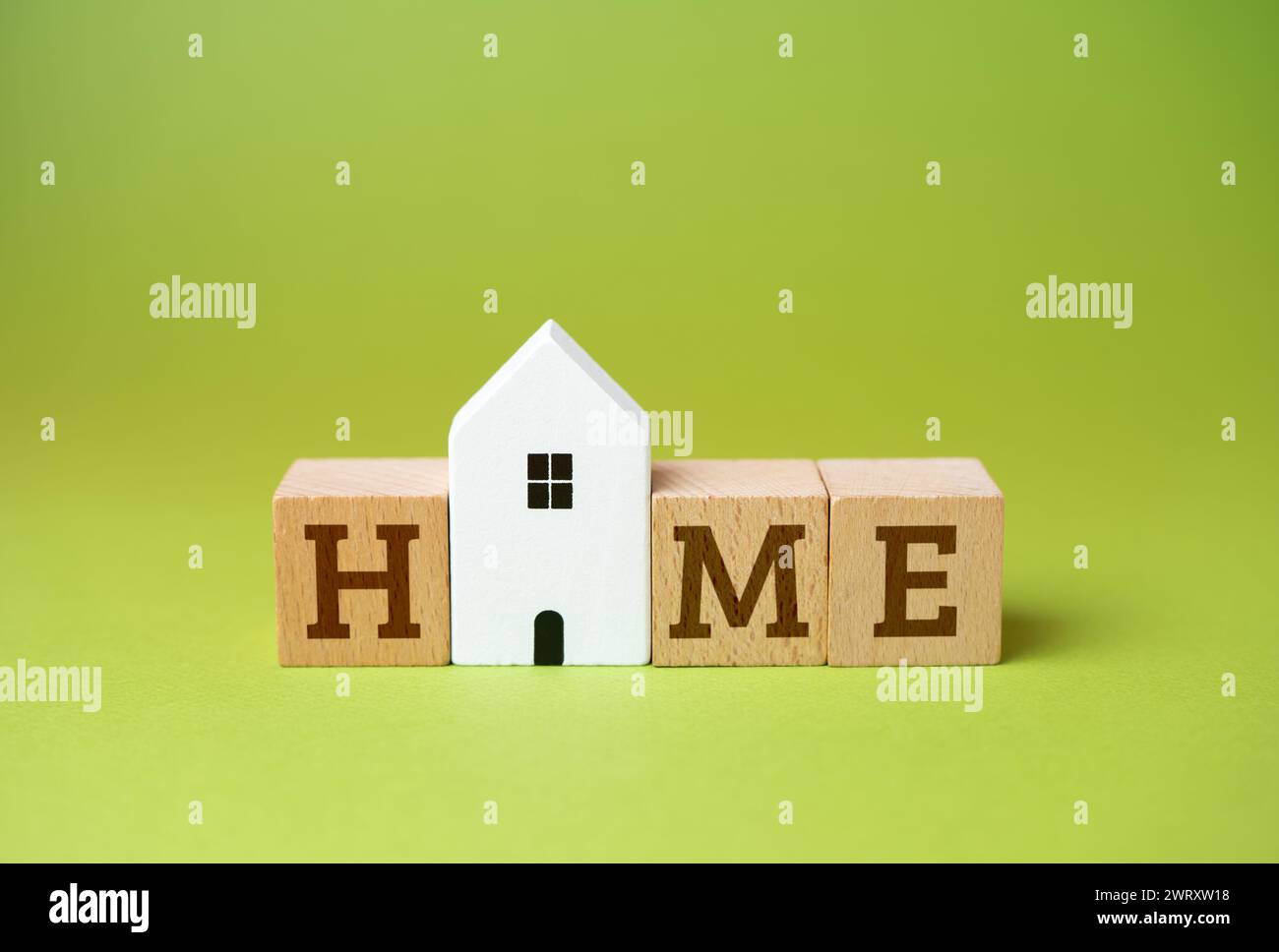House and the word Home. Comfort and coziness. Your own home. Mortgage ...