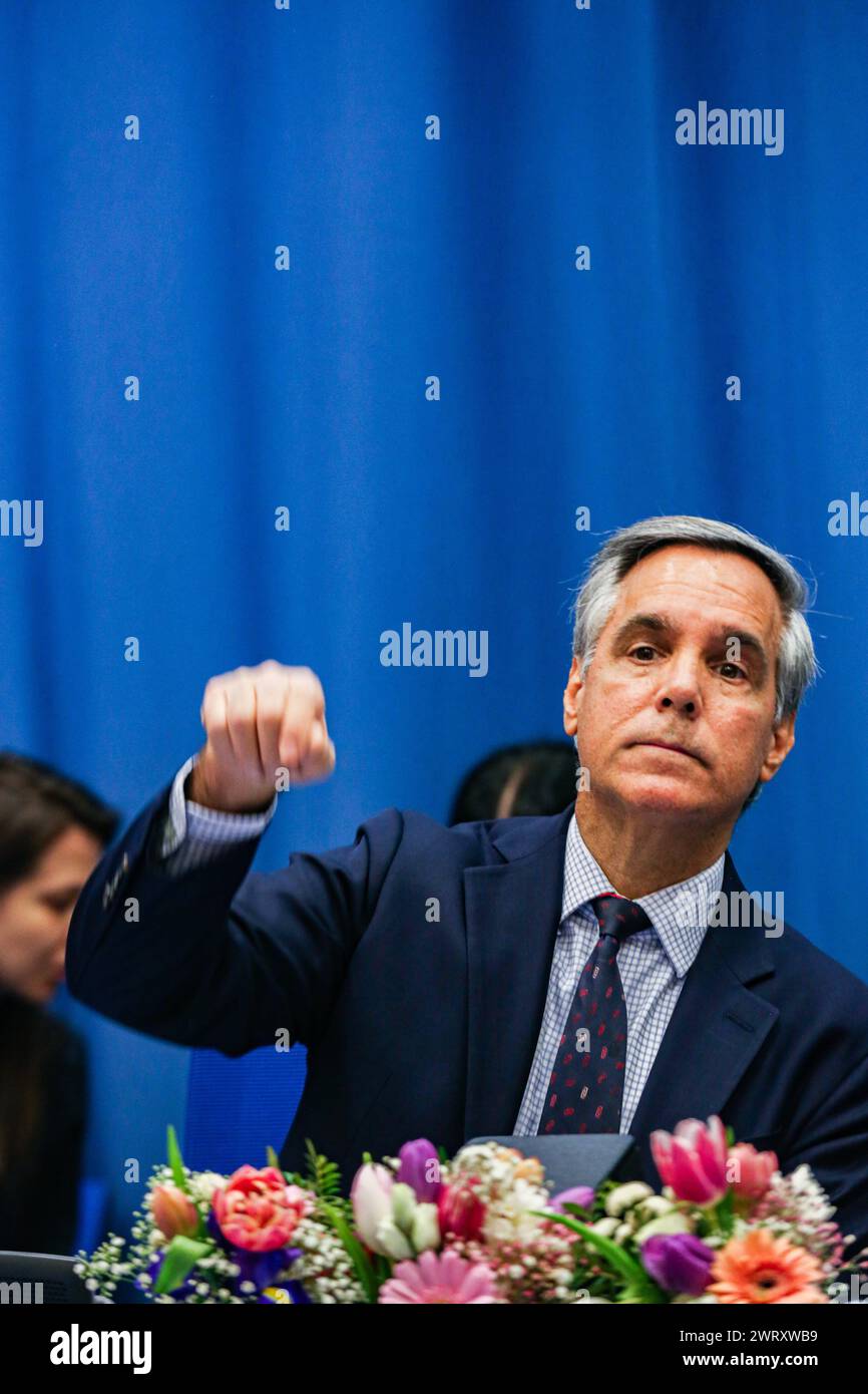 Vienna, Austria, Austria. 14th Mar, 2024. Director of Division for ...