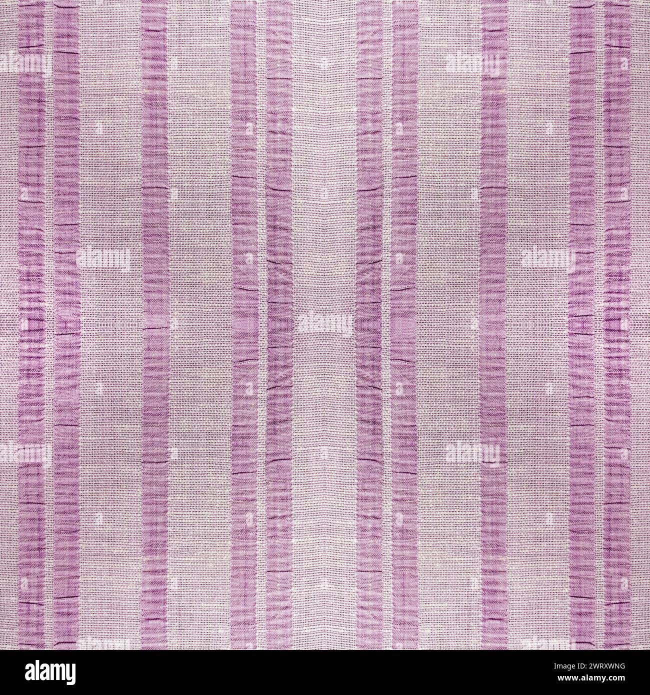 Seamless texture photo of purple striped colored linen material Stock ...