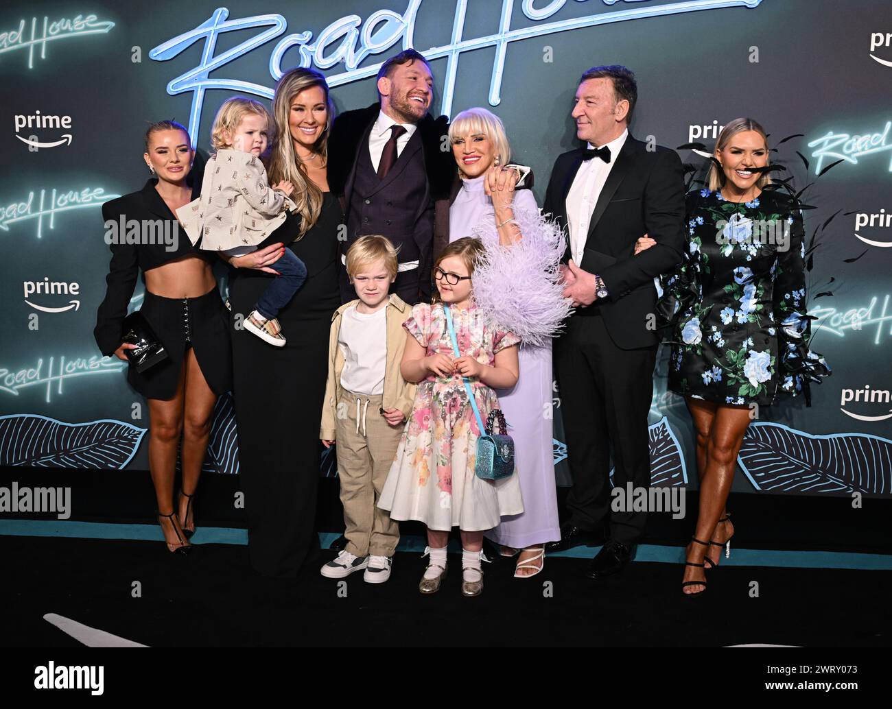 London, UK. March 14th, 2024. Conor McGregor, his mother Margaret ...