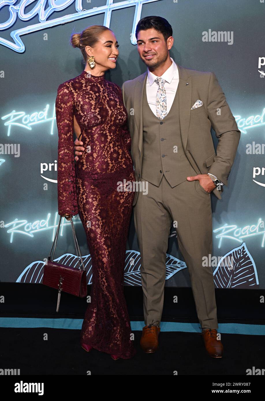 London, UK. March 14th, 2024. Georgia Harrison and Anton Danyluk ...