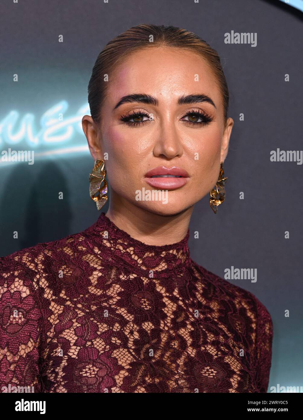 London, UK. March 14th, 2024. Georgia Harrison arriving at the Road ...