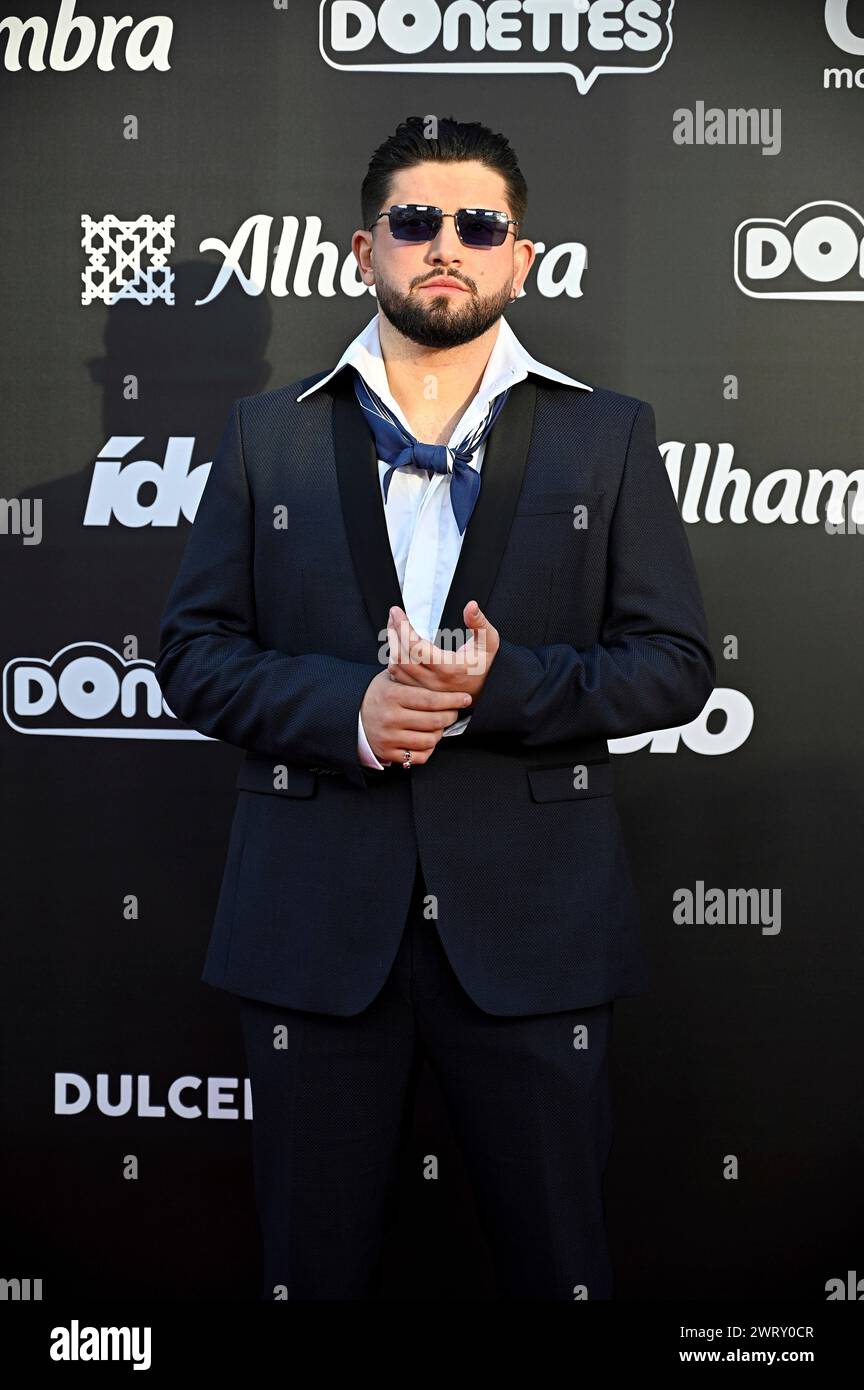 Telmo Trenado poses at the photocall of the 'Idol Awards 2024' at the ...