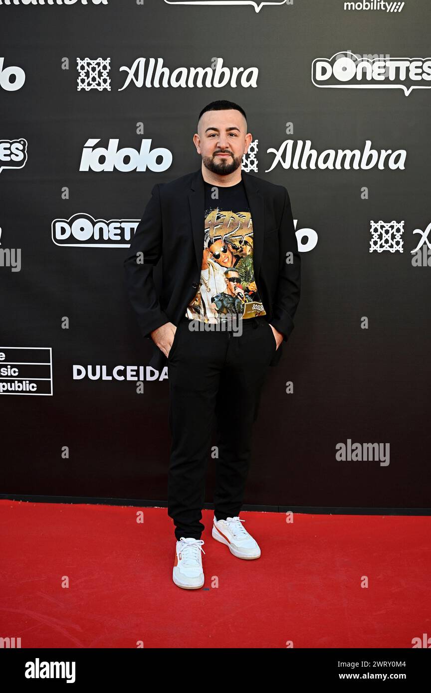 Papi Gavi poses at the photocall of the 'Idol Awards 2024' at the ...