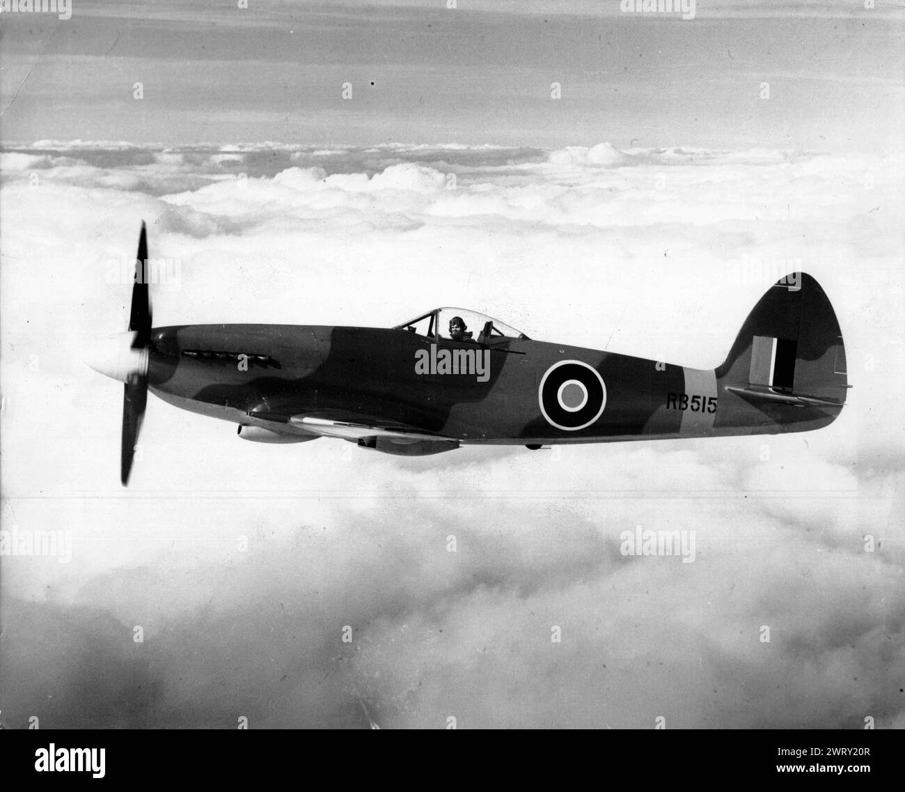 April 1, 1946: London, United Kingdom: This side view of Supermarine ...