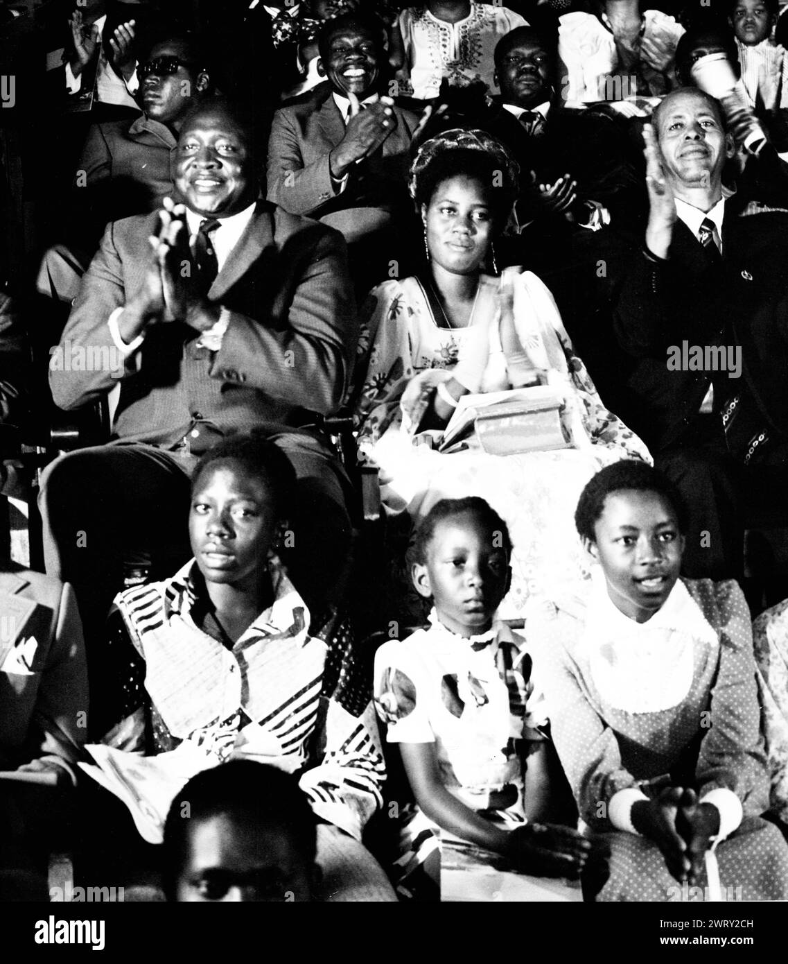 December 31, 1974: Koboko, Uganda: General IDI AMIN, MAMA MEDINA ...