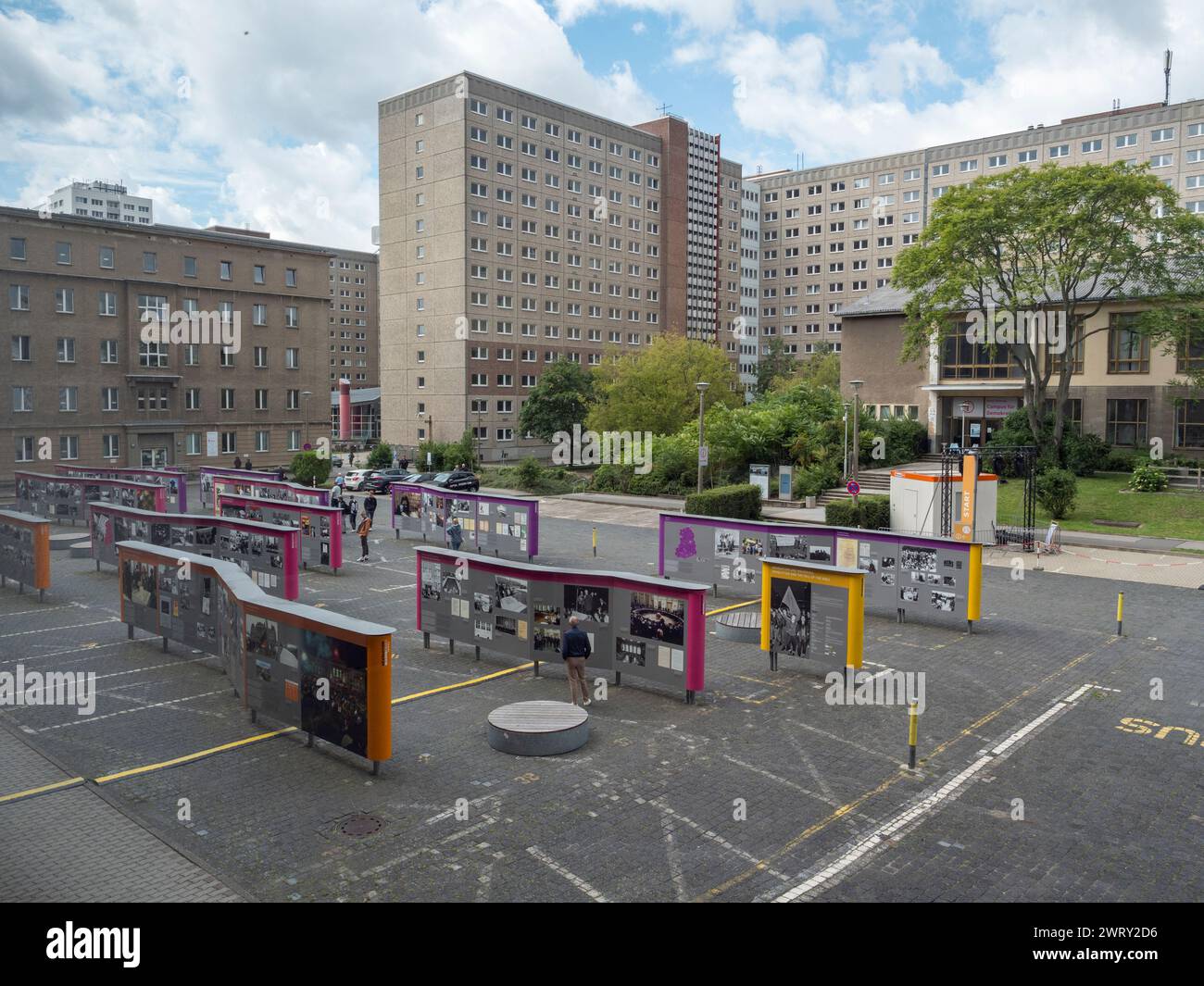 Berlin germany building stasi headquarters hi-res stock photography and ...
