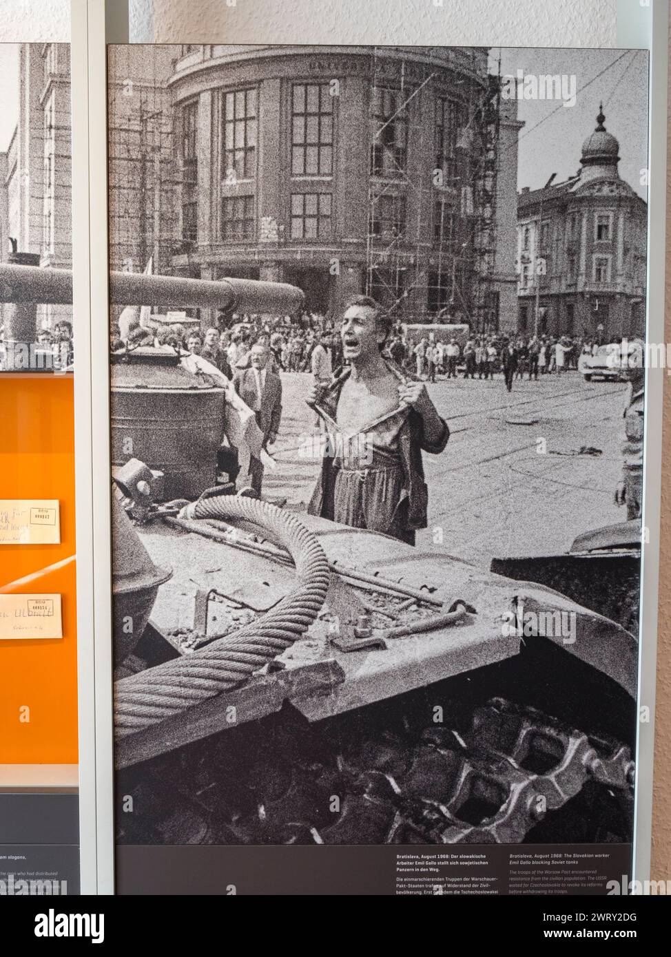 Blocking a tank hi-res stock photography and images - Alamy