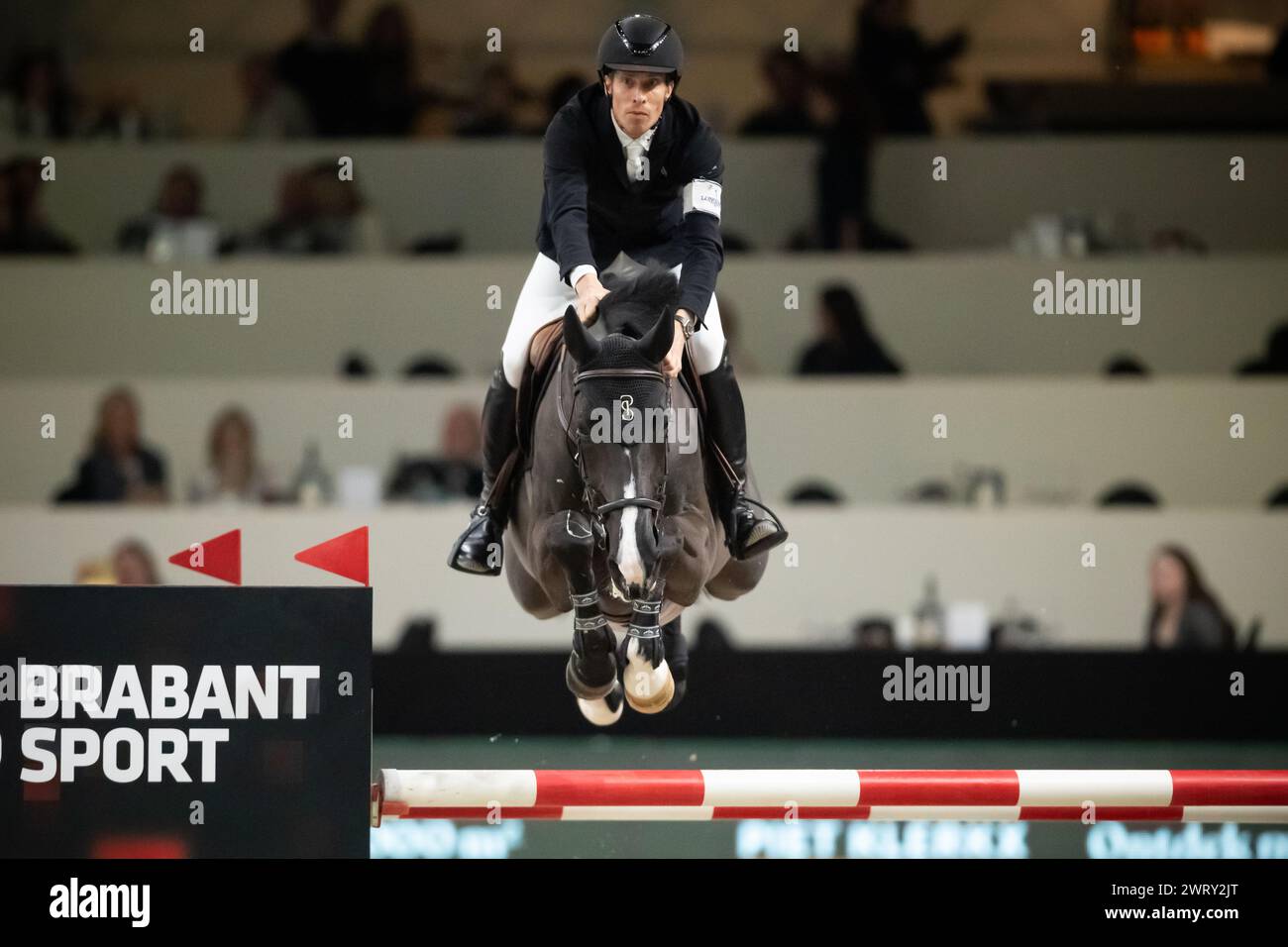 Denbosch, Netherlands - March 10, 2024. Henrik Von Eckermann of Sweden ...