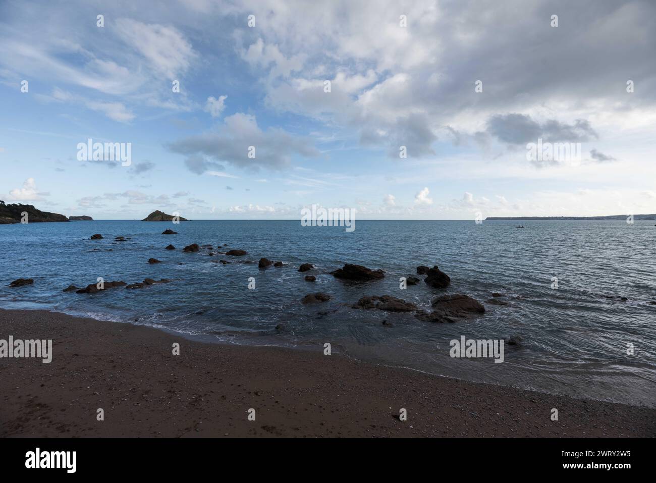 Torquay beach devon hi-res stock photography and images - Alamy