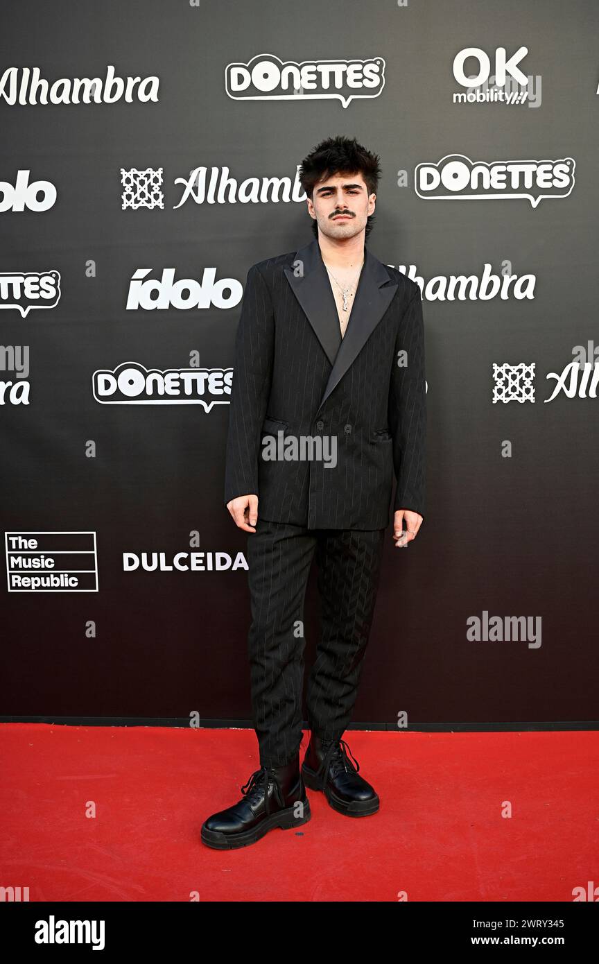 Martin OT pose at the photocall of the 'Premios Ídolo 2024' at the ...