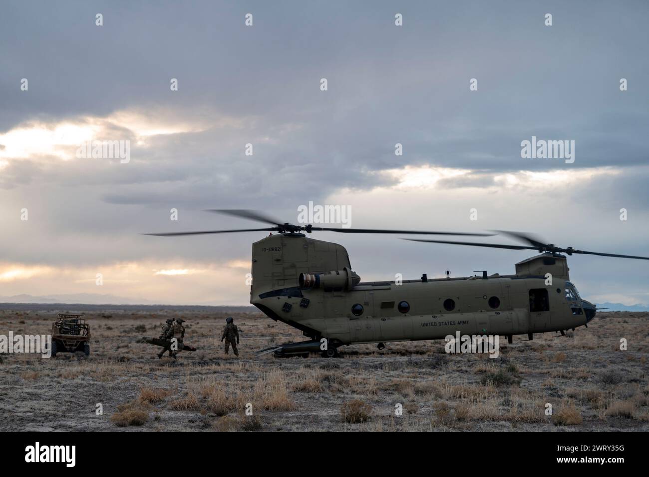 U.S. Air Force Special Tactics Airmen assigned to the 24th Special ...