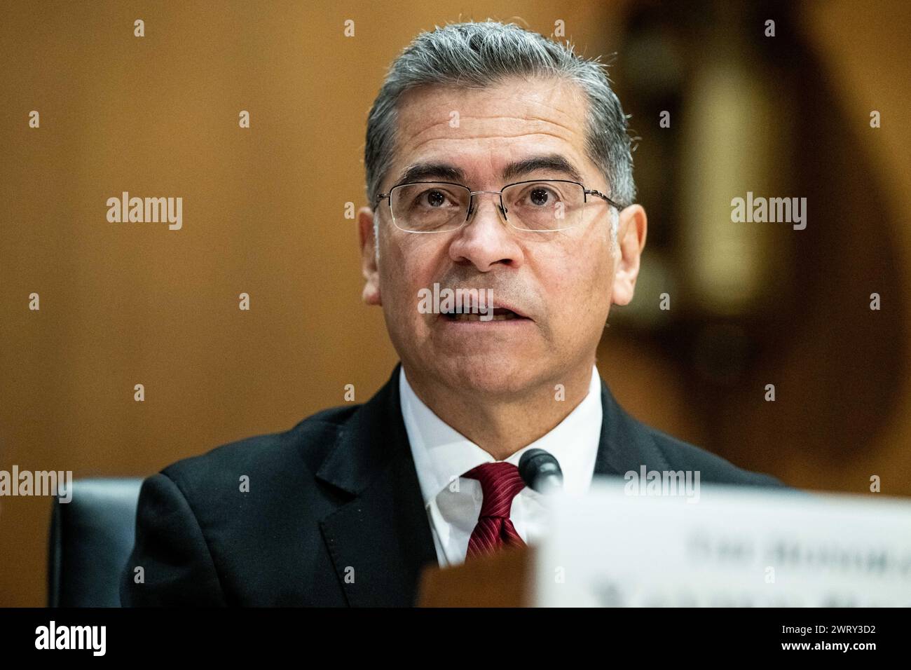 Washington, United States. 14th Mar, 2024. U.S. Secretary of Health and ...