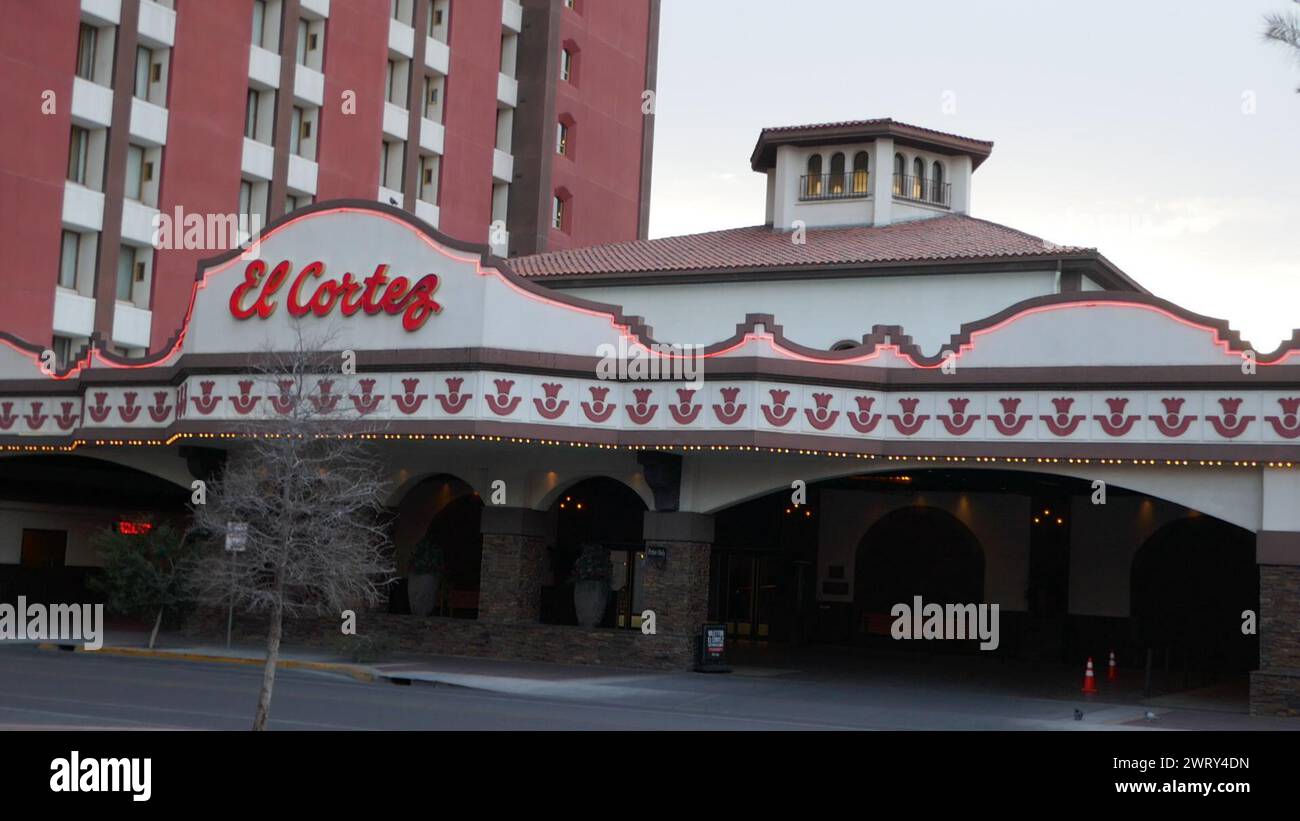 Las Vegas, Nevada, USA 7th March 2024 El Cortez Hotel & Casino in ...