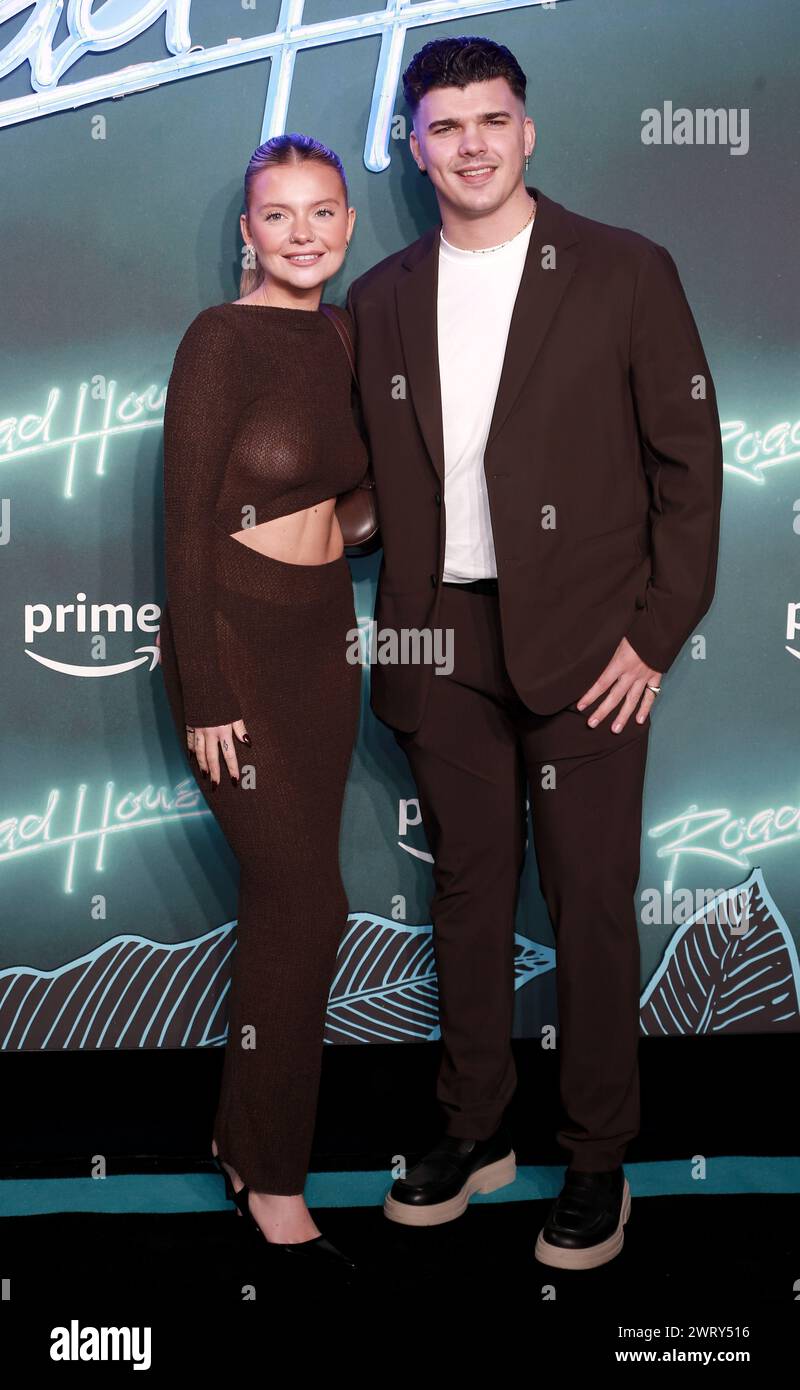 London, UK. 14th Mar, 2024. Anna Maynard and Harry Clark attend the UK ...